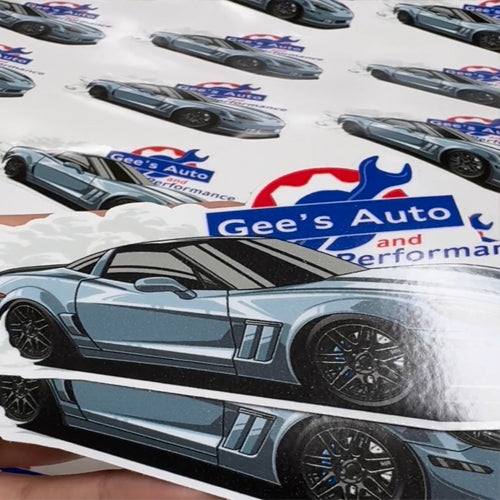 Custom Shaped Stickers | El Senor De Las Playeras